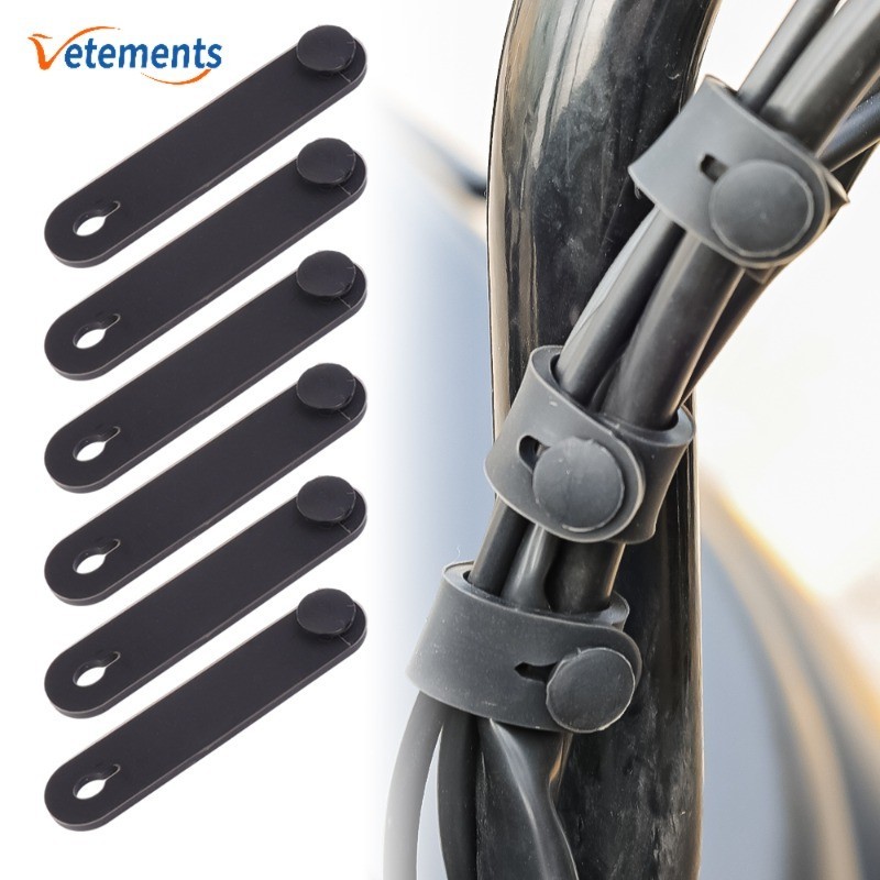 Universal Automobile Wiring Fixing Strap High Elastic Rubber Band For ...