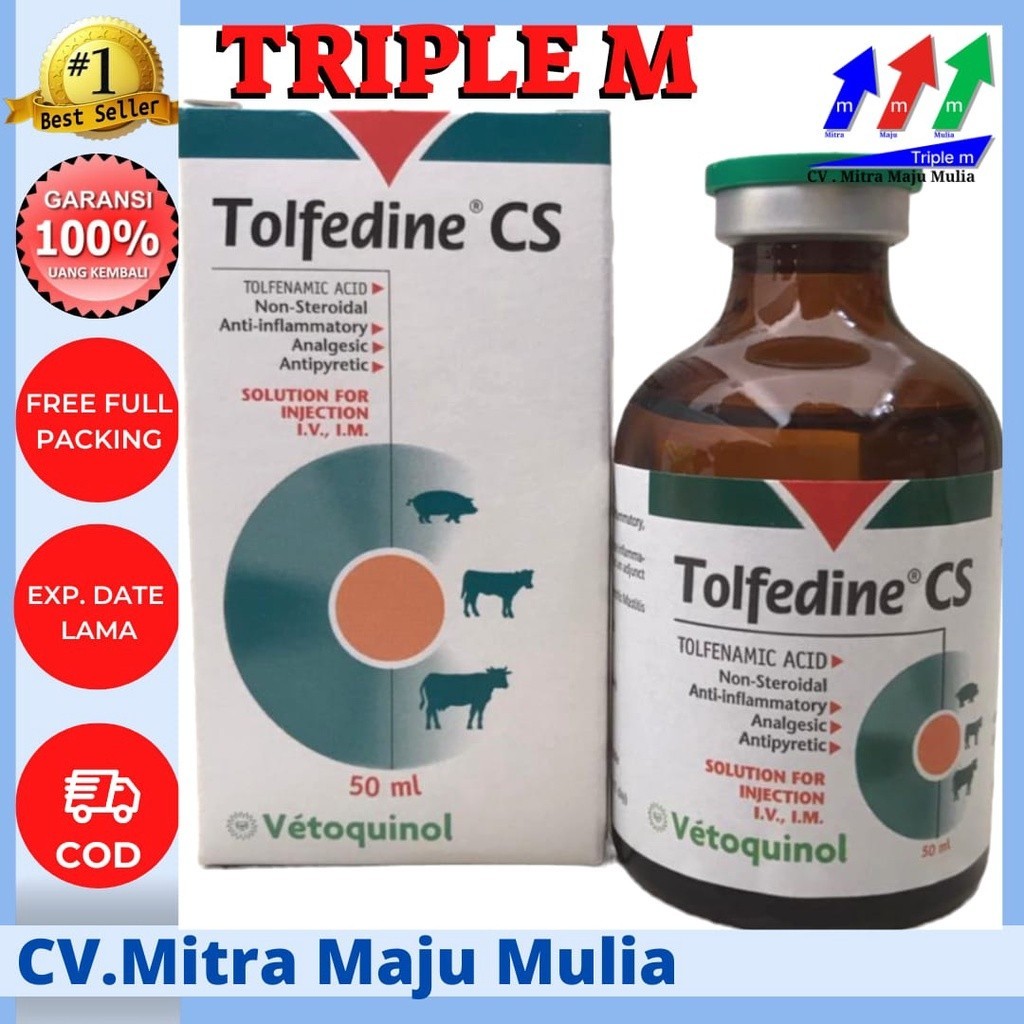 Tolfedine CS 50ml anti-Inflammatory anti-Inflammatory | Shopee Philippines
