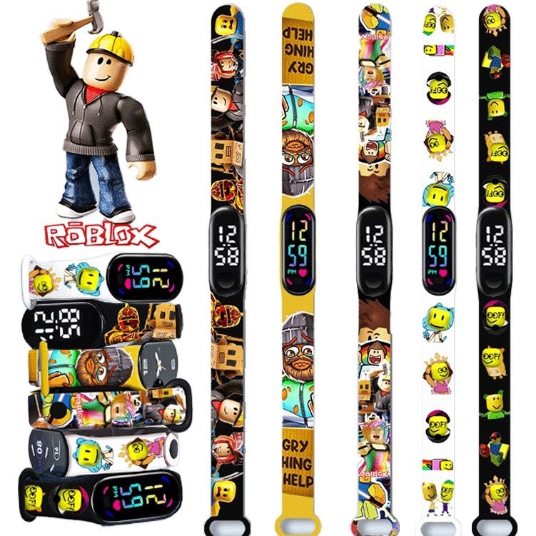 [Wholesale] Roblox Printed Electronic Watch Children LED Electronic ...