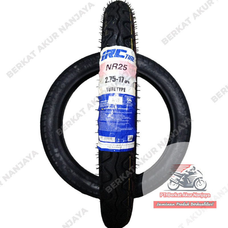 IRC NR25 275-17 Tubetype Motorcycle Tire (non-tubeless) | Shopee ...