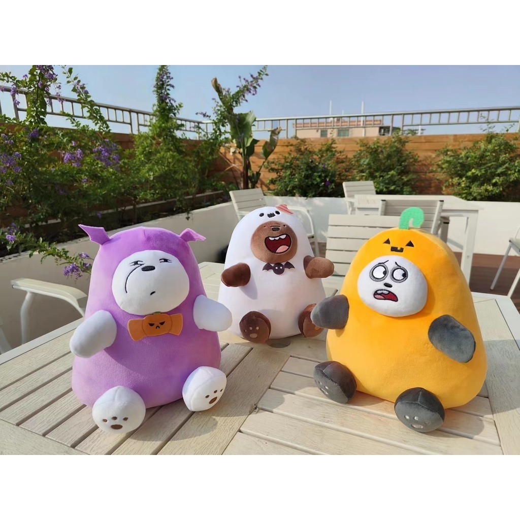 MINISO WBB 8in. Freaky Plush Toy Ice Bear | Shopee Philippines