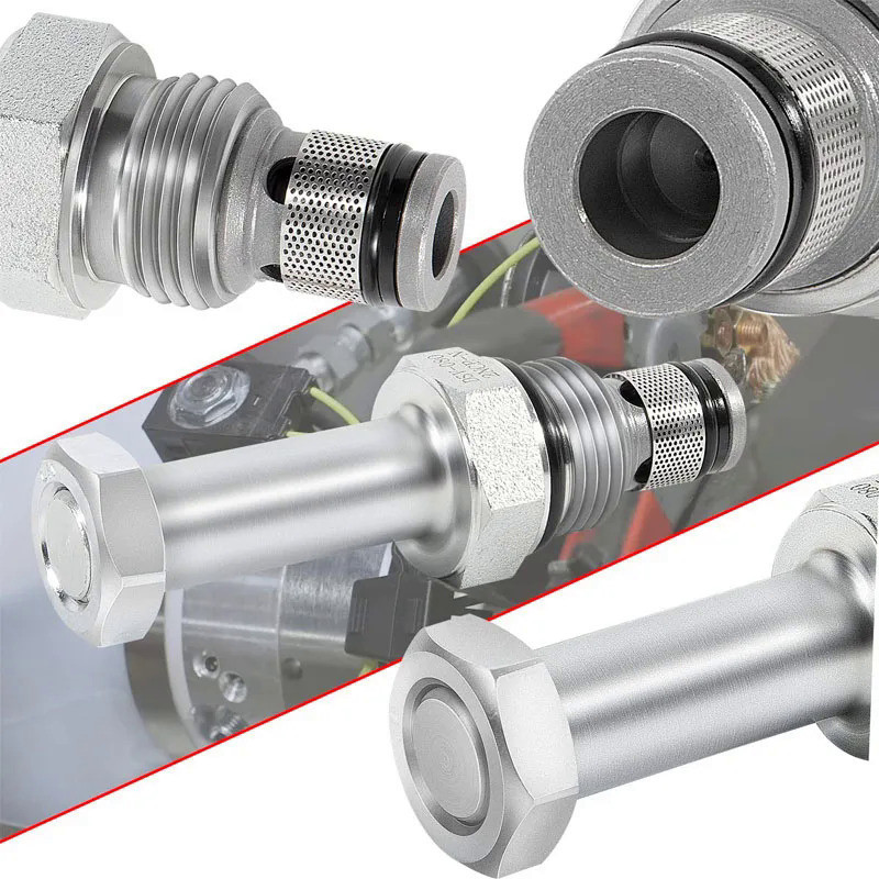 DSV-080-2NCP-N Solenoid Cartridge Valve, Normally Closed, Two-Way, Two ...