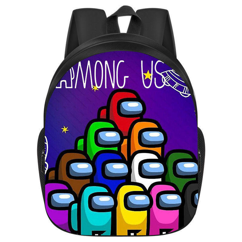 among us Backpack Game Peripheral Children's School Bag Space Werewolf ...