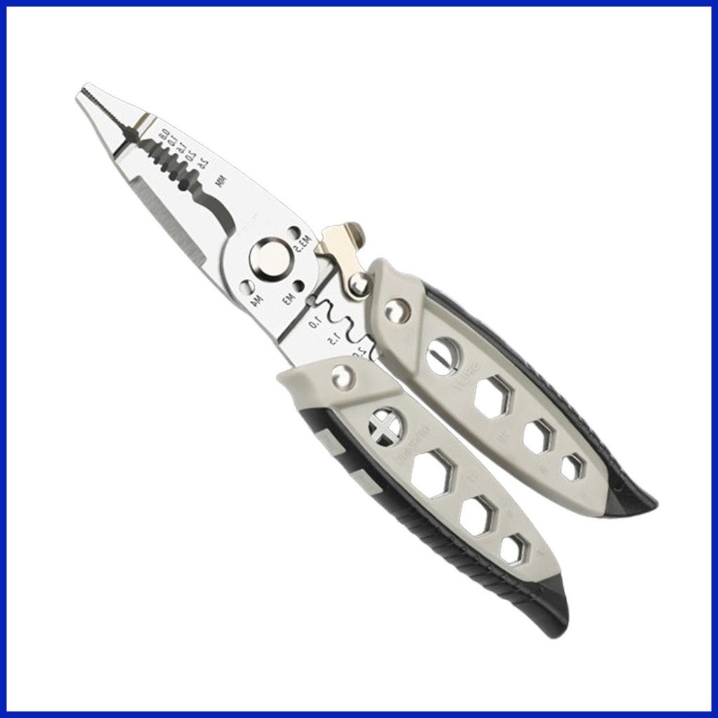 Electrical Wire Pliers Manual Cable Multi-Function Stripper Quick ...