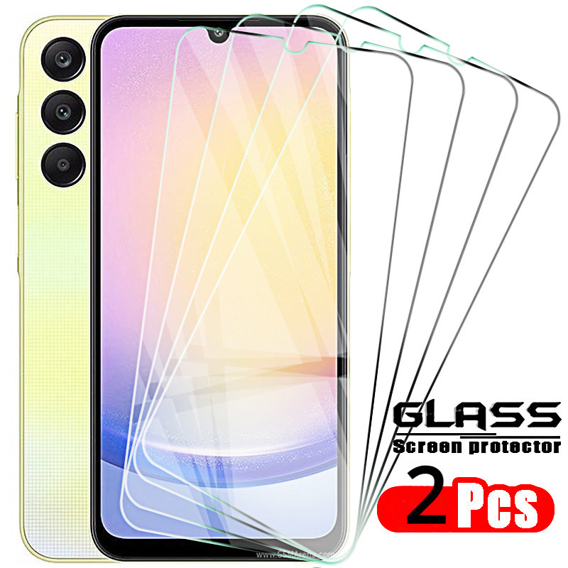 2pcs Hard Glass Shockproof Front Films for Samsung Galaxy A55 A35 A25 A54 A34 A14 A15 5G A05S ...