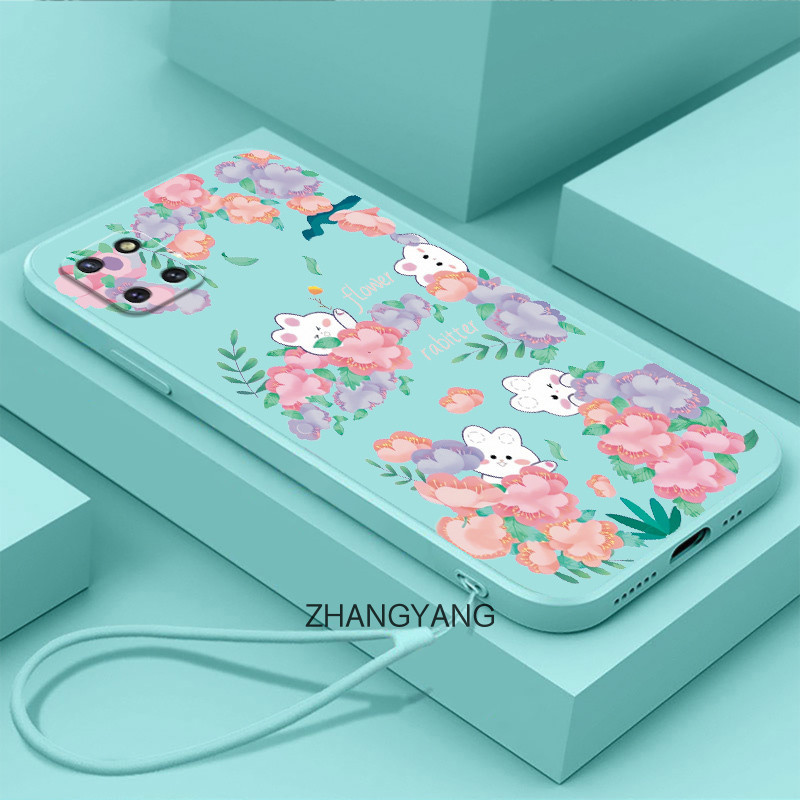 Casing Samsung note 10 lite A81 Phone Case Straight Edge TPU Soft Shell ...