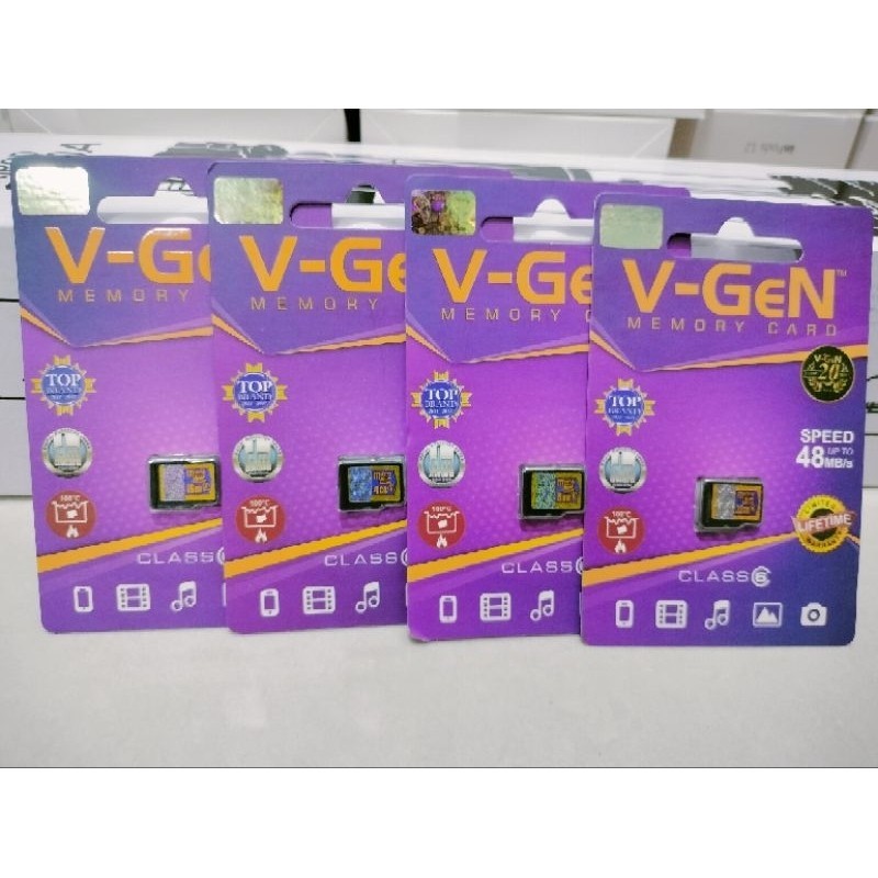 Holili Acc MEMORY CARD V-GEN / SIM CARD V-GEN CLAS6 SPEED 48MB/s TOP ...