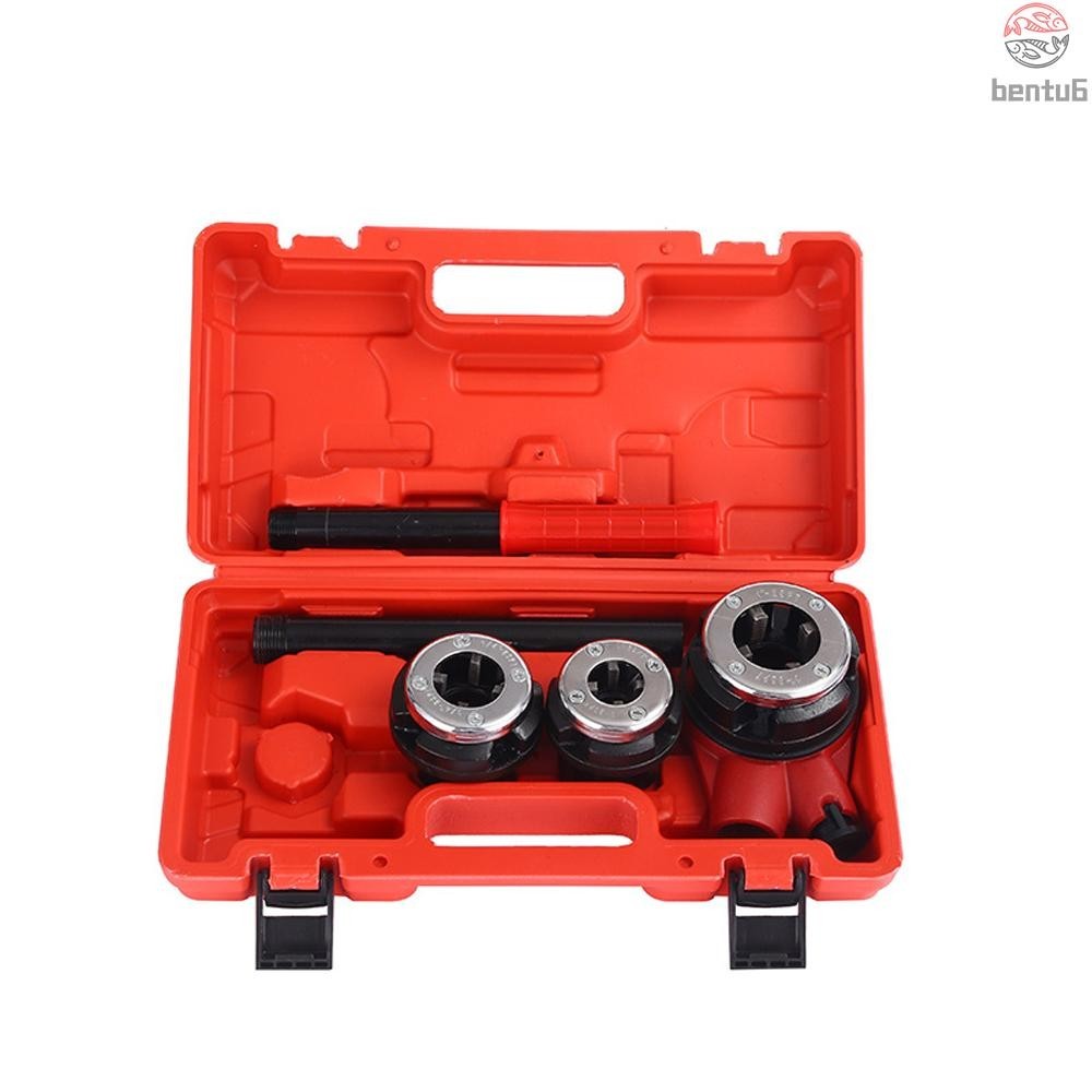 Npt Dies With Aluminum Iron Copper Kit Manual Tool Ratchet Pipes Kit ...