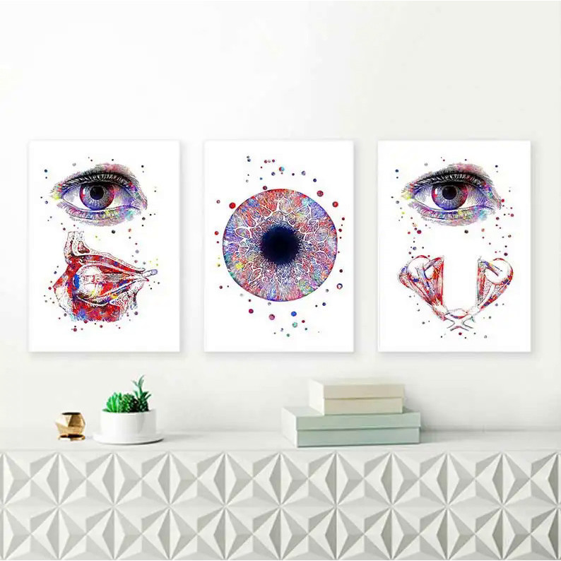 Optometric Tools Test Frame, Artistic Optical Poster, Prints, Optometry ...