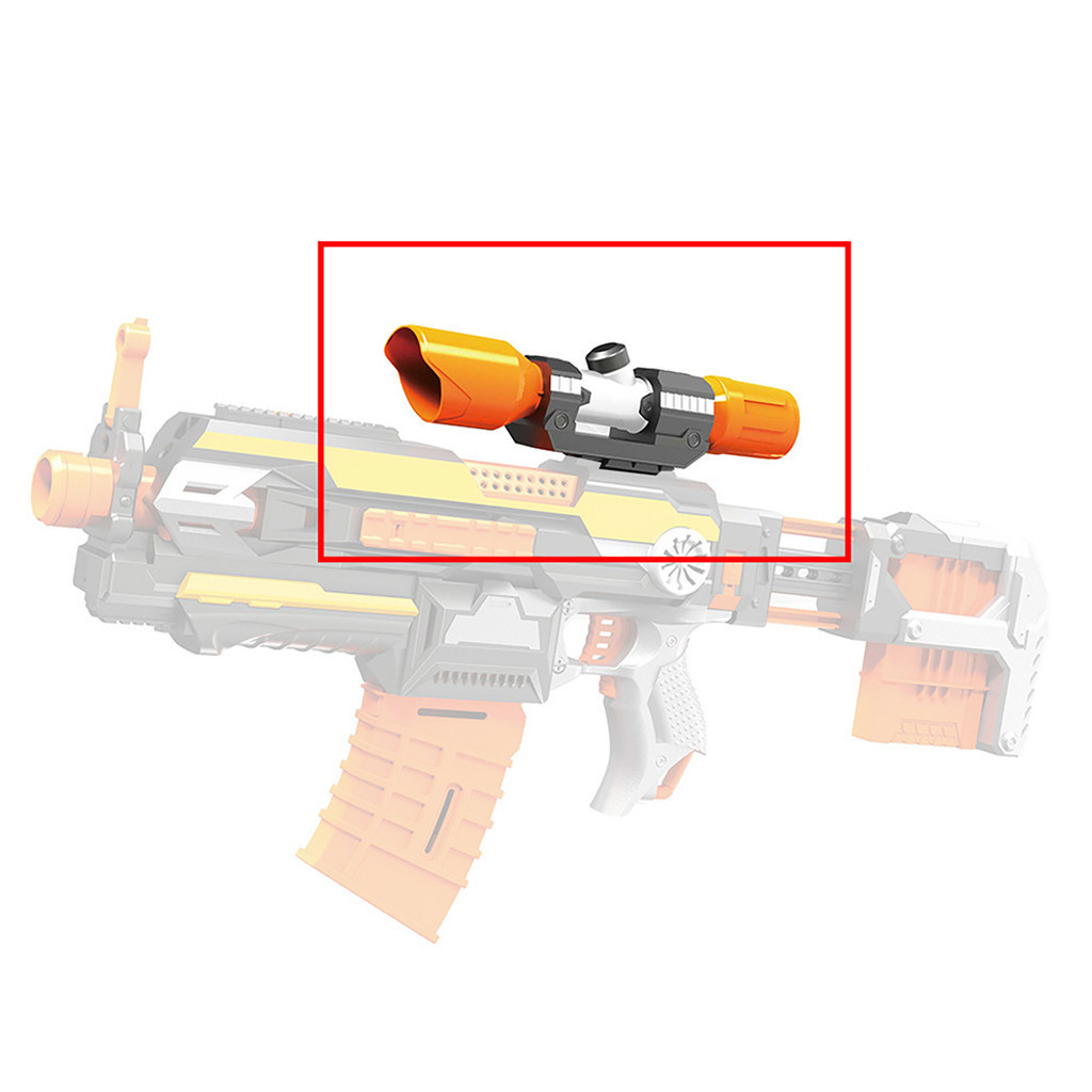 Scope Sight Sighting Spotting Scope Attachment for Modify Toy - Orange ...