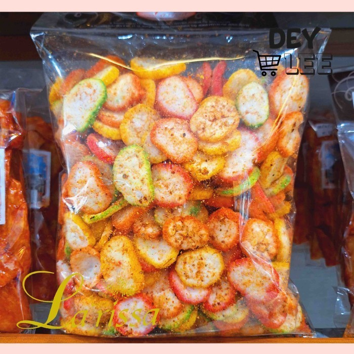 Larissa Spicy Rainbow Onion Cracker Snack Snack Bandung | Shopee ...