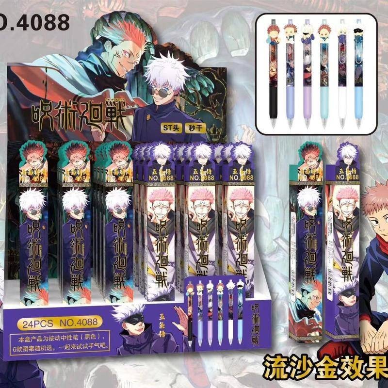 Random 1Pcs Anime Jujutsu Kaisen Gel Pen Cute Satoru Gojo Itadori Yuji ...