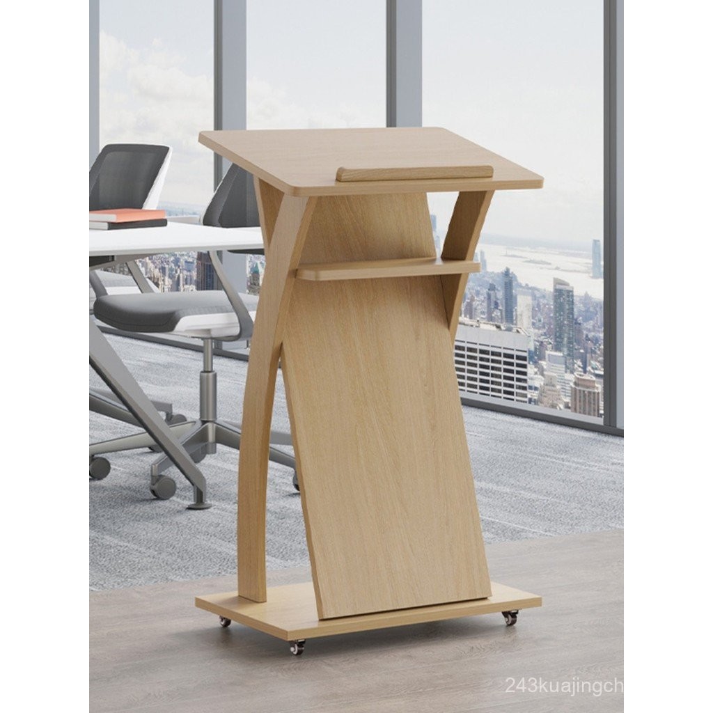 Lectern Speaking Platform Conference Room Podium Table Small Speech ...