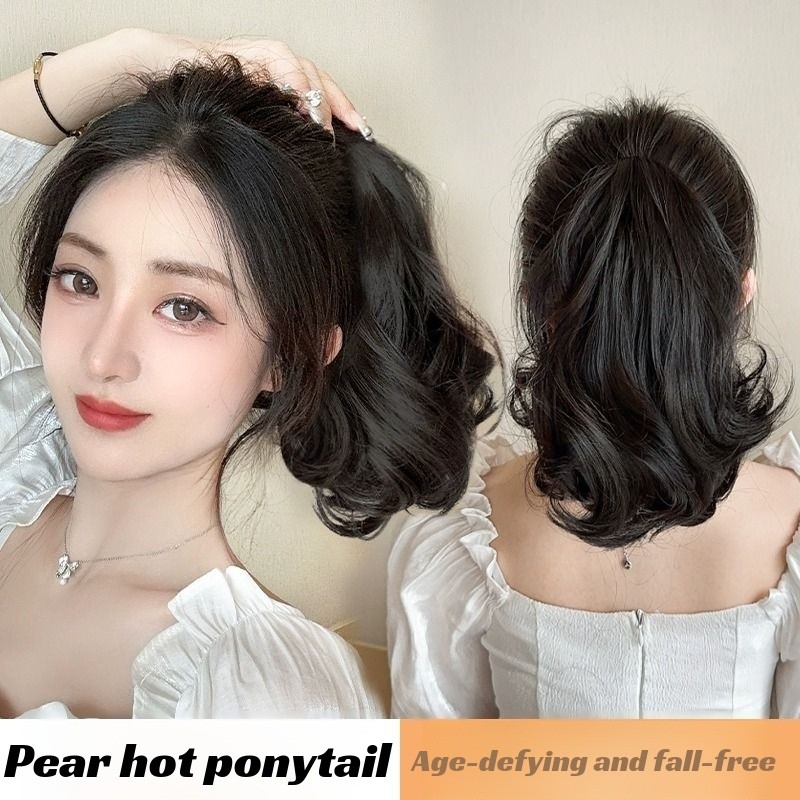Big Wave wig hairpin wig scrunchie Lightweight Charming sense of ...