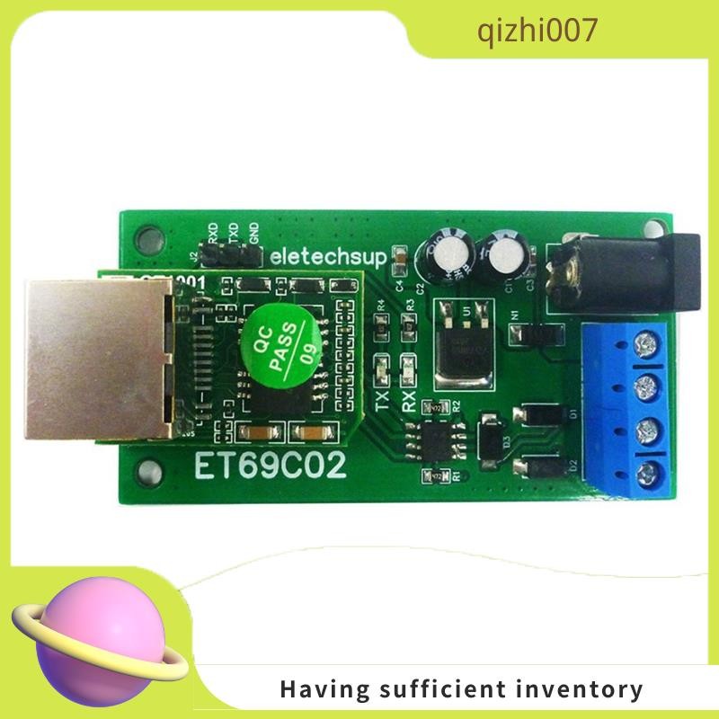 qizhi007 ET69C02 Ethernet Network IP RJ45 to RS485 Bus Converter for ...