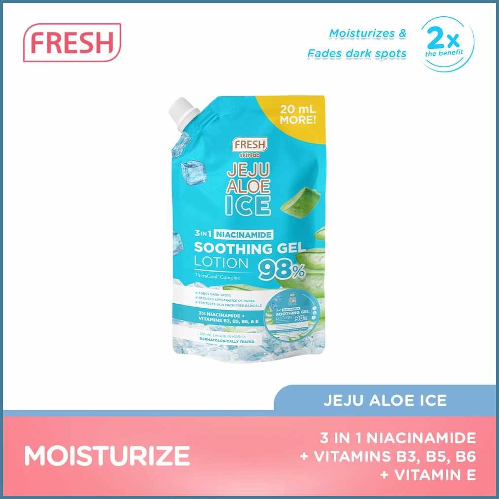 Fresh*K}Skinlab.fI%Jeju+J[E!Aloe[F!Ice[r!3[w!in[L!1 Niacinamide ...