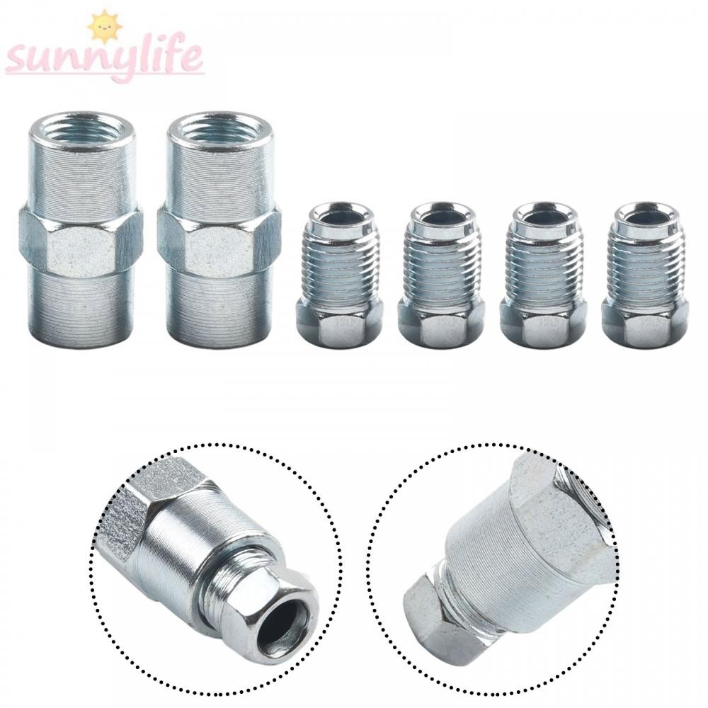 Heavy Duty Brake Pipe Connector Kit 2 Qty Female Connector + M10 Male ...