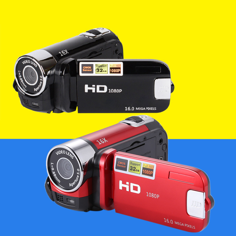 Portable Digital Video Camera Full HD 1080P 32GB 16x Zoom Mini ...