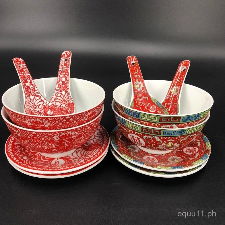 Hong Kong Version Traditional Wedding Couple Tea Ceremony Ceramic ...