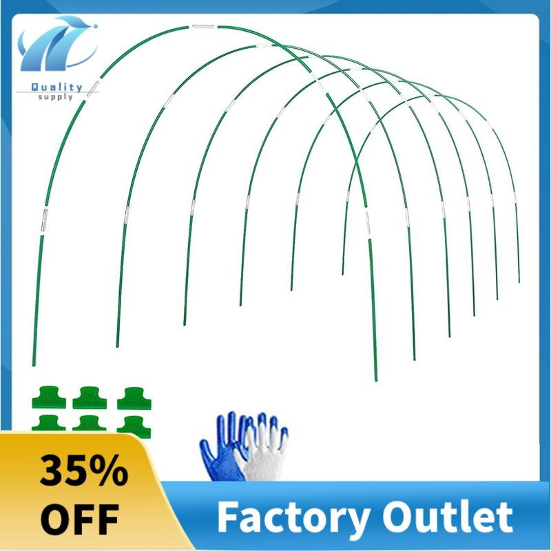 Superb Garden Hoops for Raised Bed 6 Sets of 8FT Long Greenhouse Hoops ...