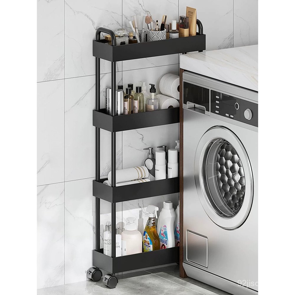 Carbon Steel Crevice Storage Rack Multi-layer Floor-standing Kitchen ...