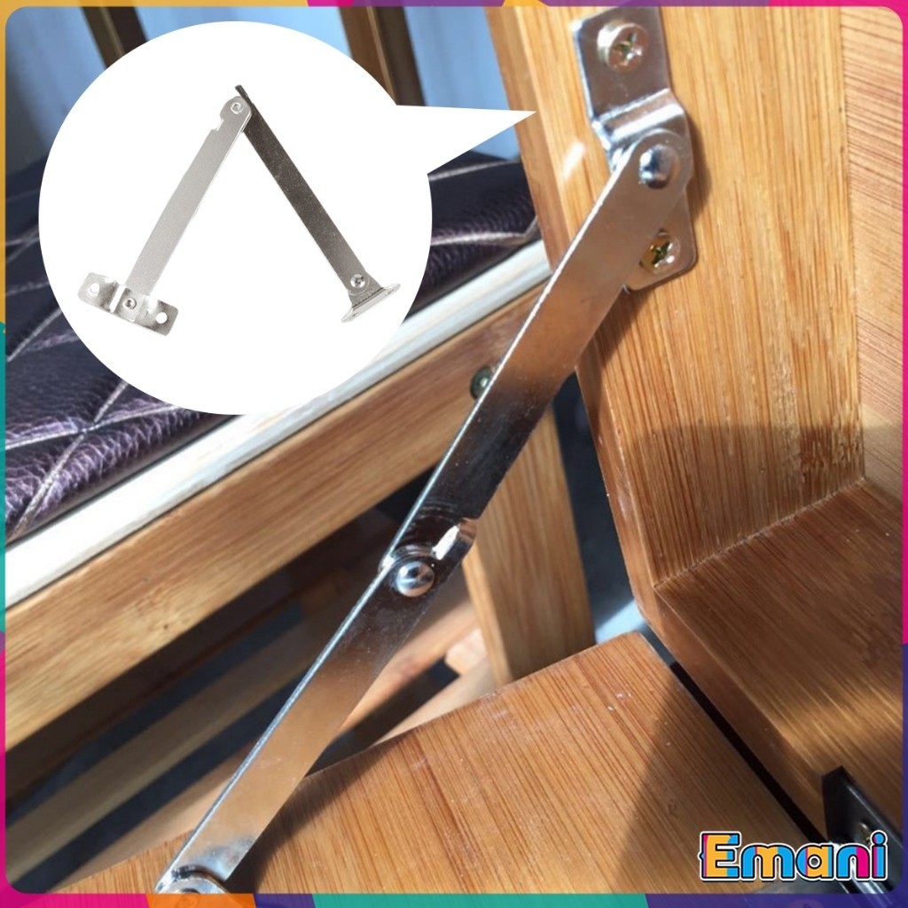 Em Rotatable Folding Lid Support Hinges for Furniture Cabinet | Shopee ...