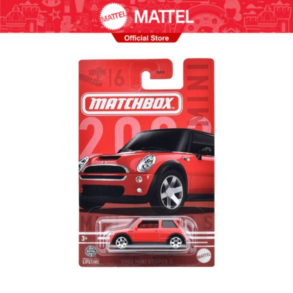 Matchbox Themed Collectible 1:64 Diecast Vehicle 2003 Mini Cooper S Toy ...