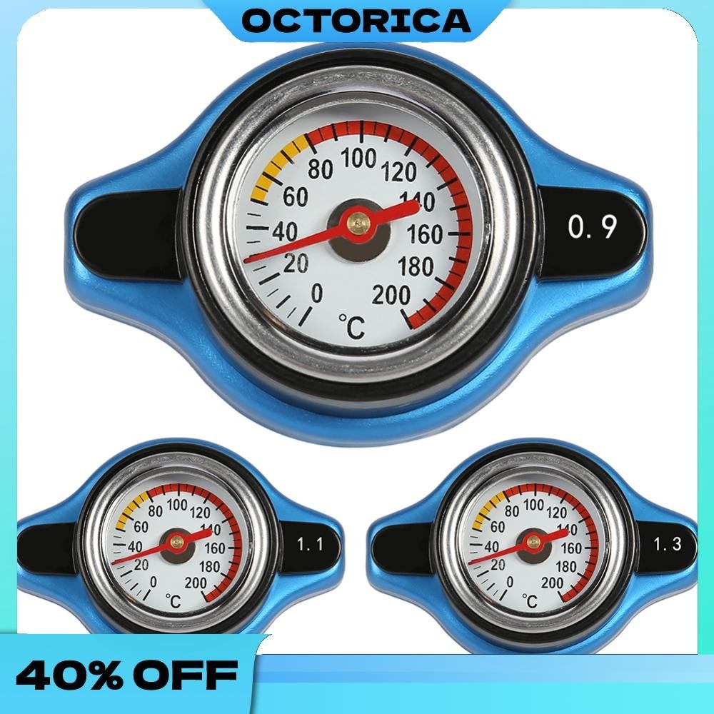 Updated Version Big Head Temperature Gauge Water Temp Meter with Thermo ...