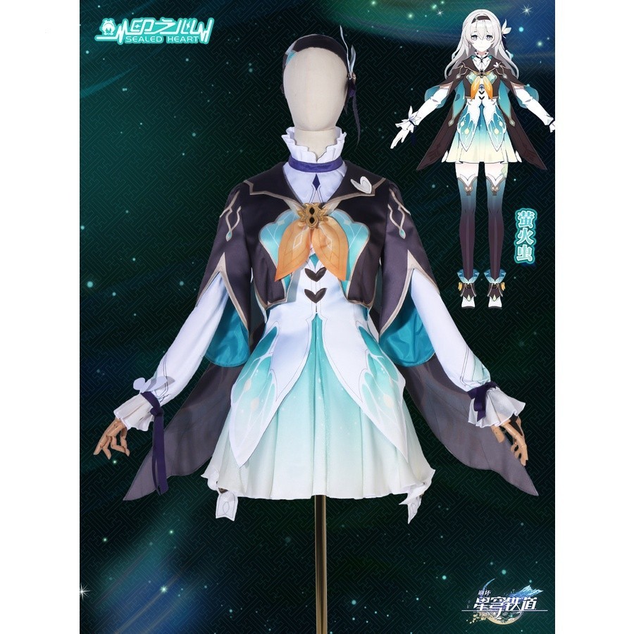 Honkai: Star Rail cos firefly Cosplay Full set of anime game costumes ...