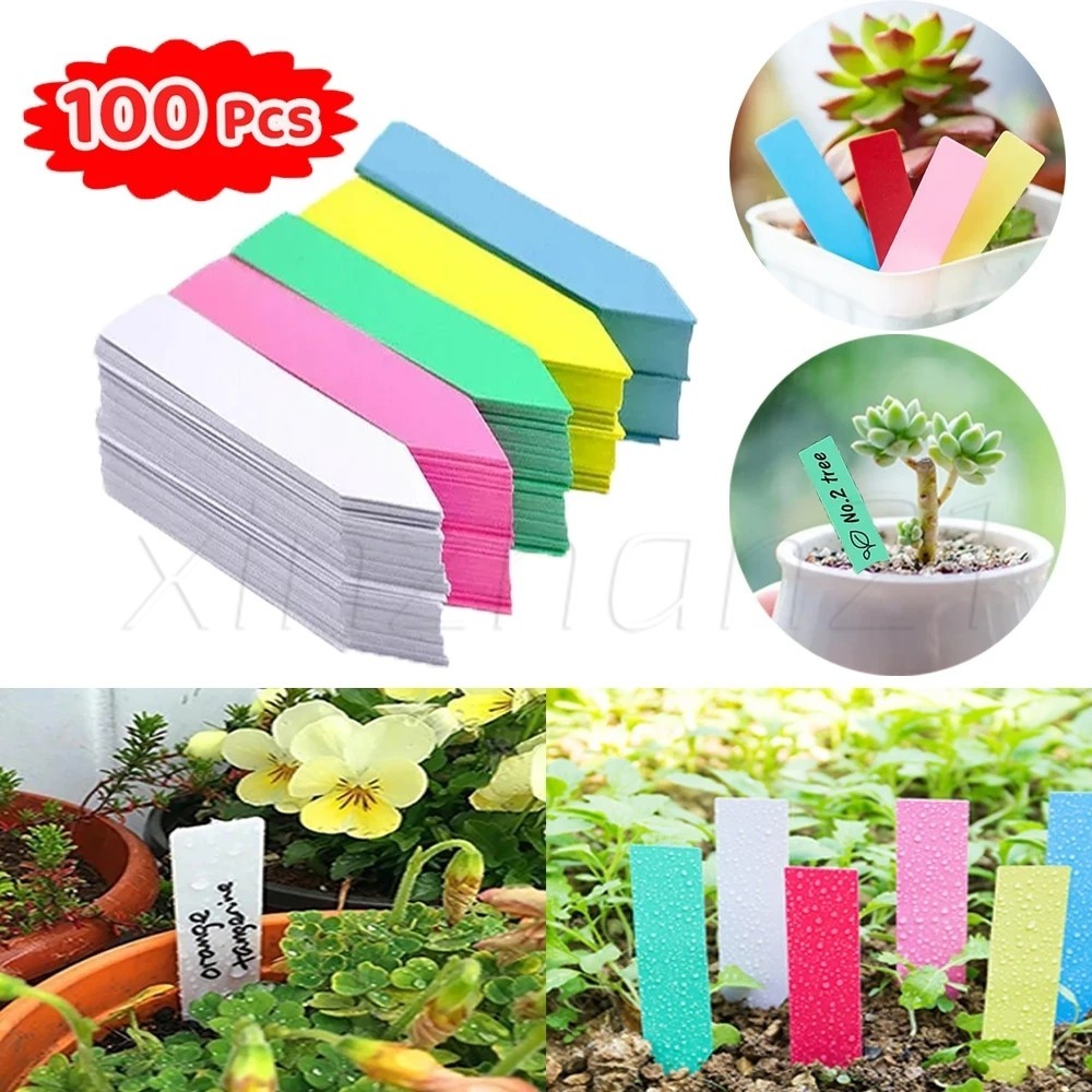 Nursery Markers DIY Decoration Tools / Garden Waterproof Plant Plastic ...