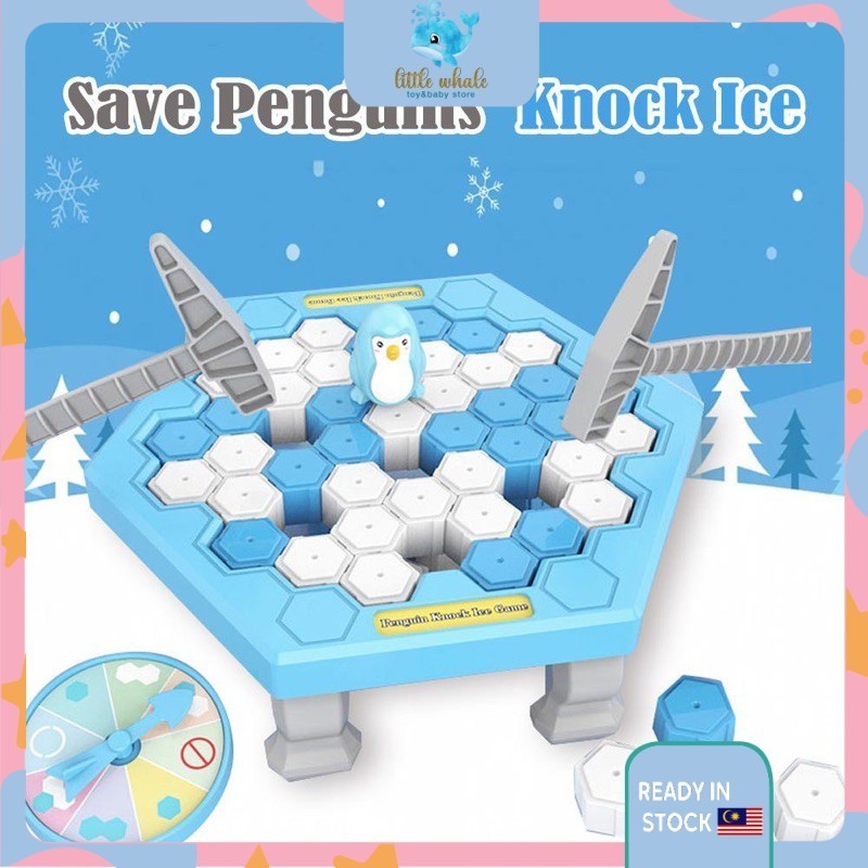 Penguin Ice Breaking Save The Penguin Puzzle Table Games Penguin Trap ...