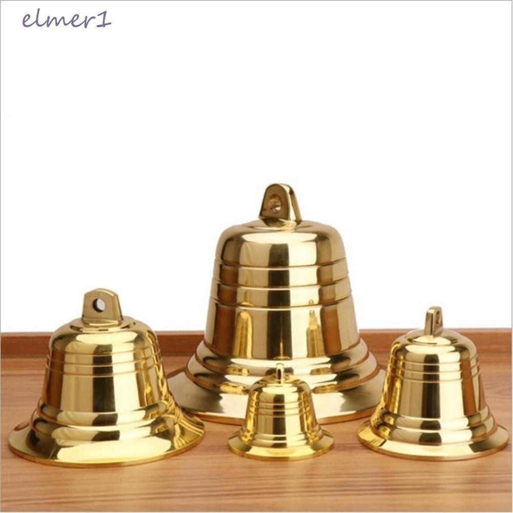 ELMER1 Copper Bells Vintage 2/3/4/5in Hanging Bells Garden Decor ...