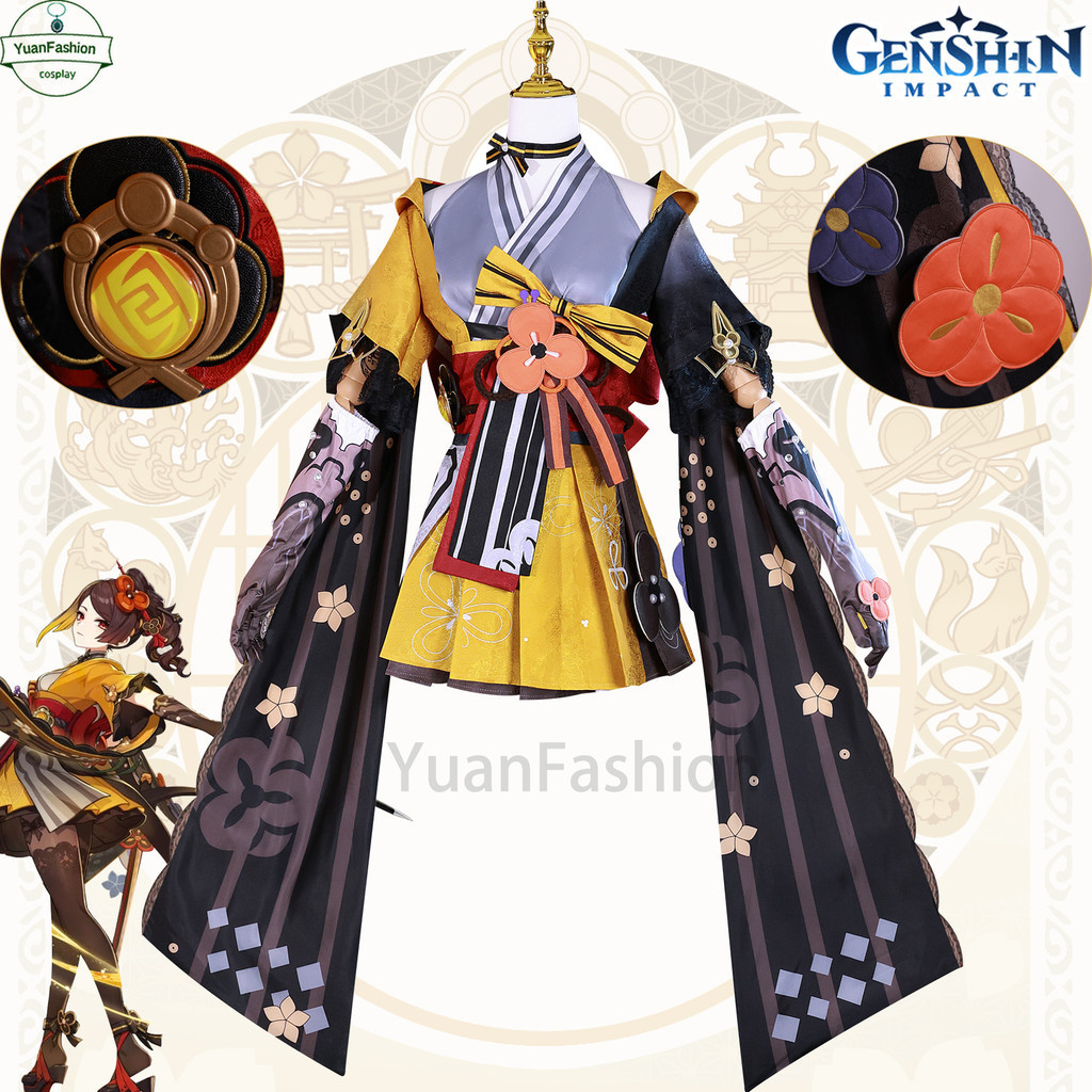 [Ready Stock] Genshin Impact cosplay Chiori cosplay clothing Ming Lei's ...