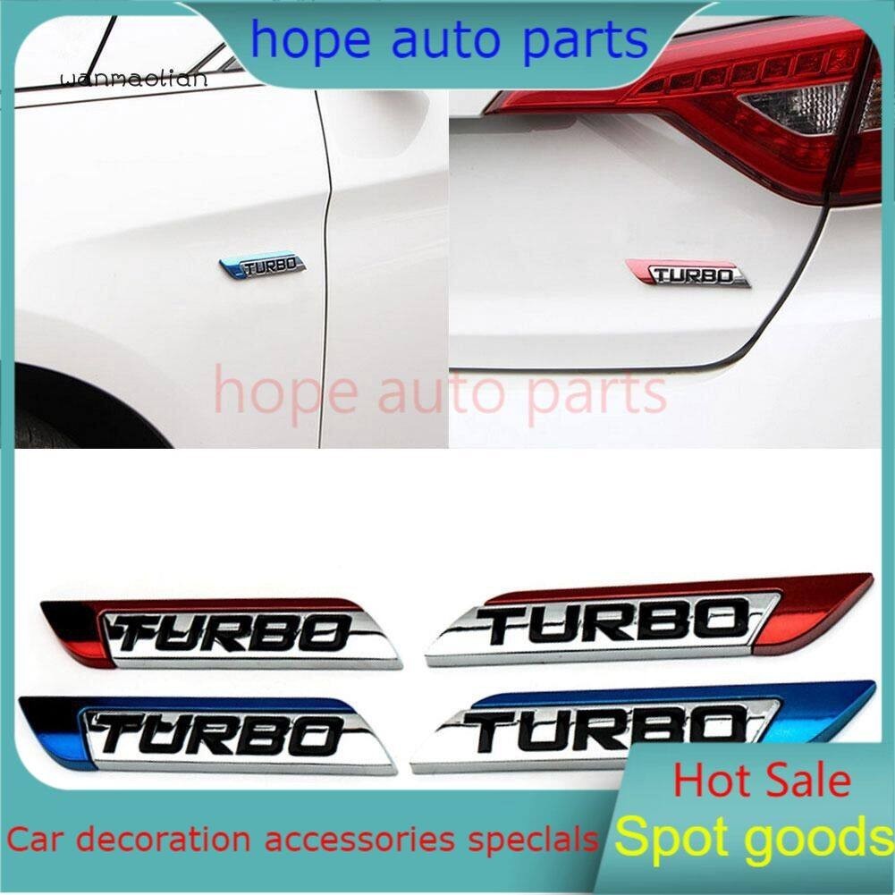 NEW Upgrade ^WM 3D Metal TURBO Turbocharged Sticker Logo Emblem Badge ...