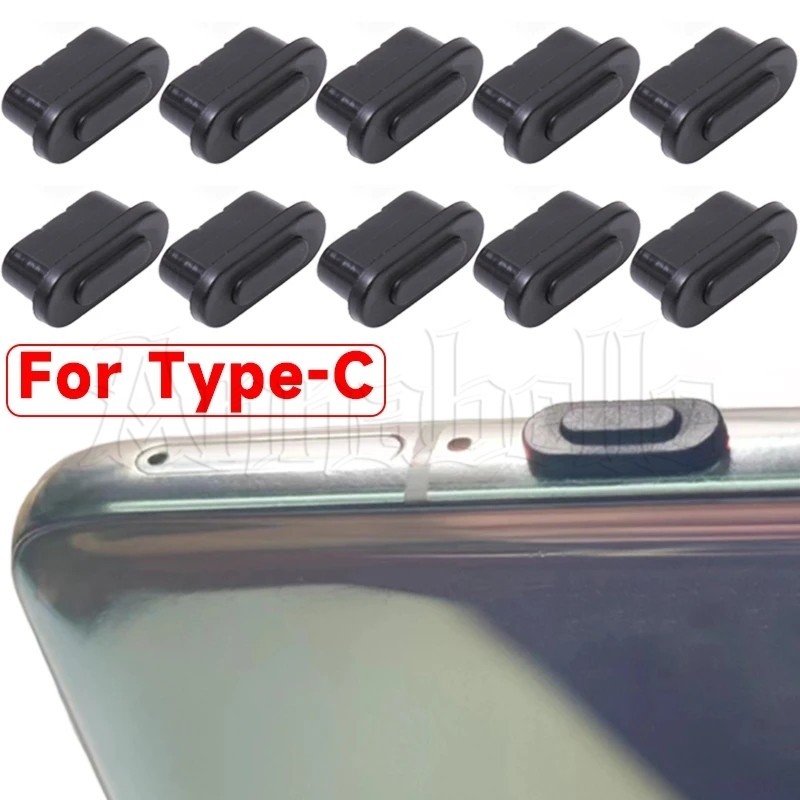 10Pcs Upgrade Type-C Dust Plug - Anti-dust Plug Cover - Plastic ...