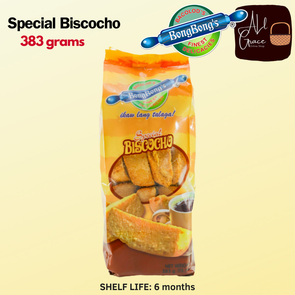 BongBong's Special Biscocho | Big | 383g - Bacolod Pasalubong ...
