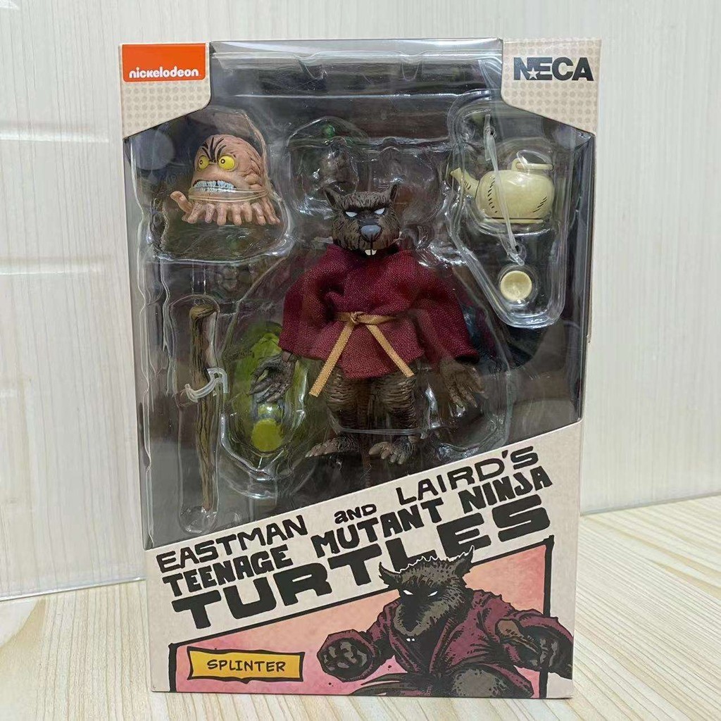 Genuine NECA 54309 Teenage Mutant Ninja Turtles Sprint Mouse Action ...