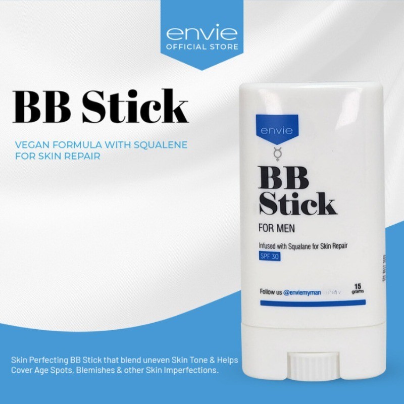 Envie BB Stick for Men (Skin Perfecting Powder Stick for that Masculine ...