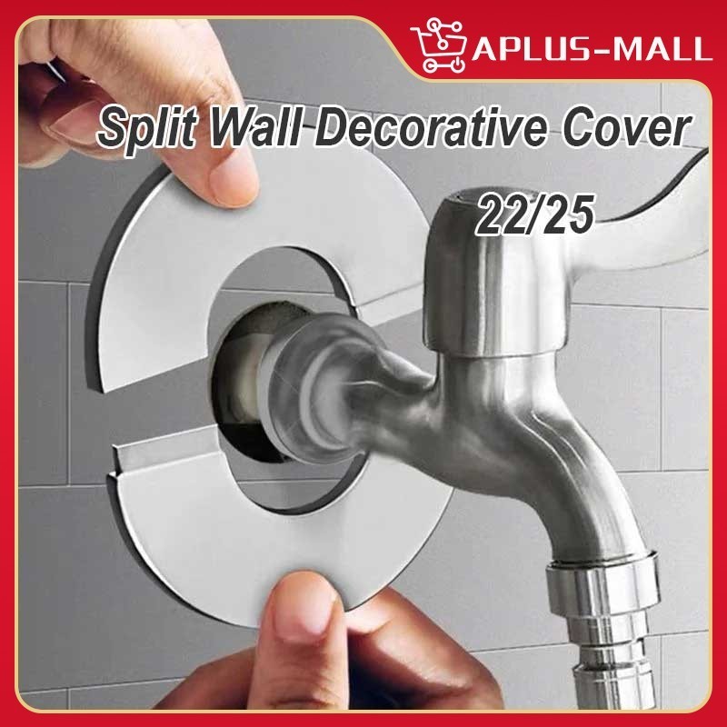 Stainless Steel Wall Split Flange Split Wall Decorative Cover For Less ...
