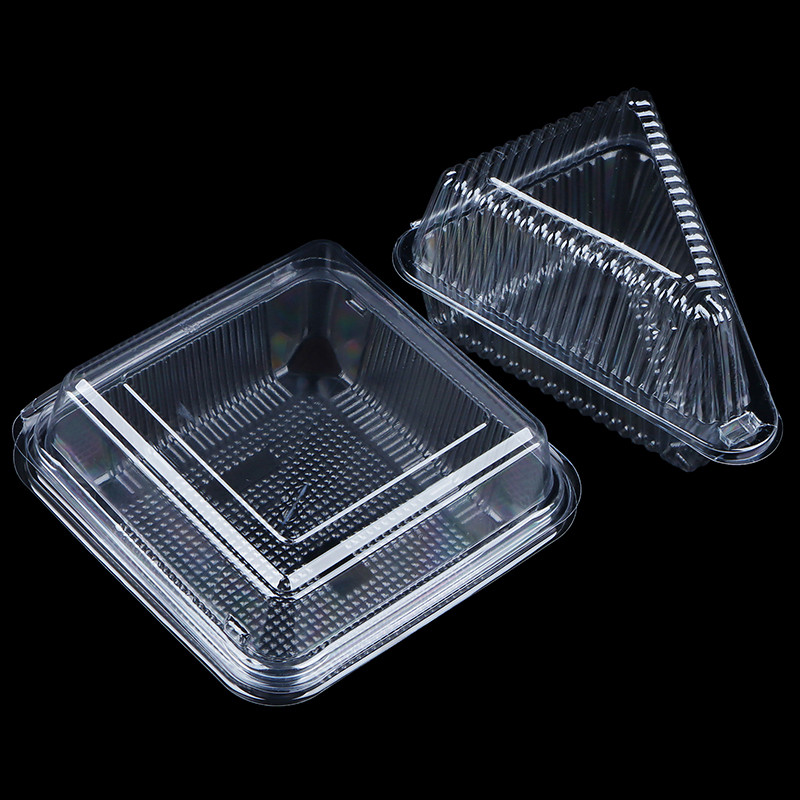 luckyet 10Pcs Triangle Square Cheesecake Box Pie Holders Cake Boxes DIY ...