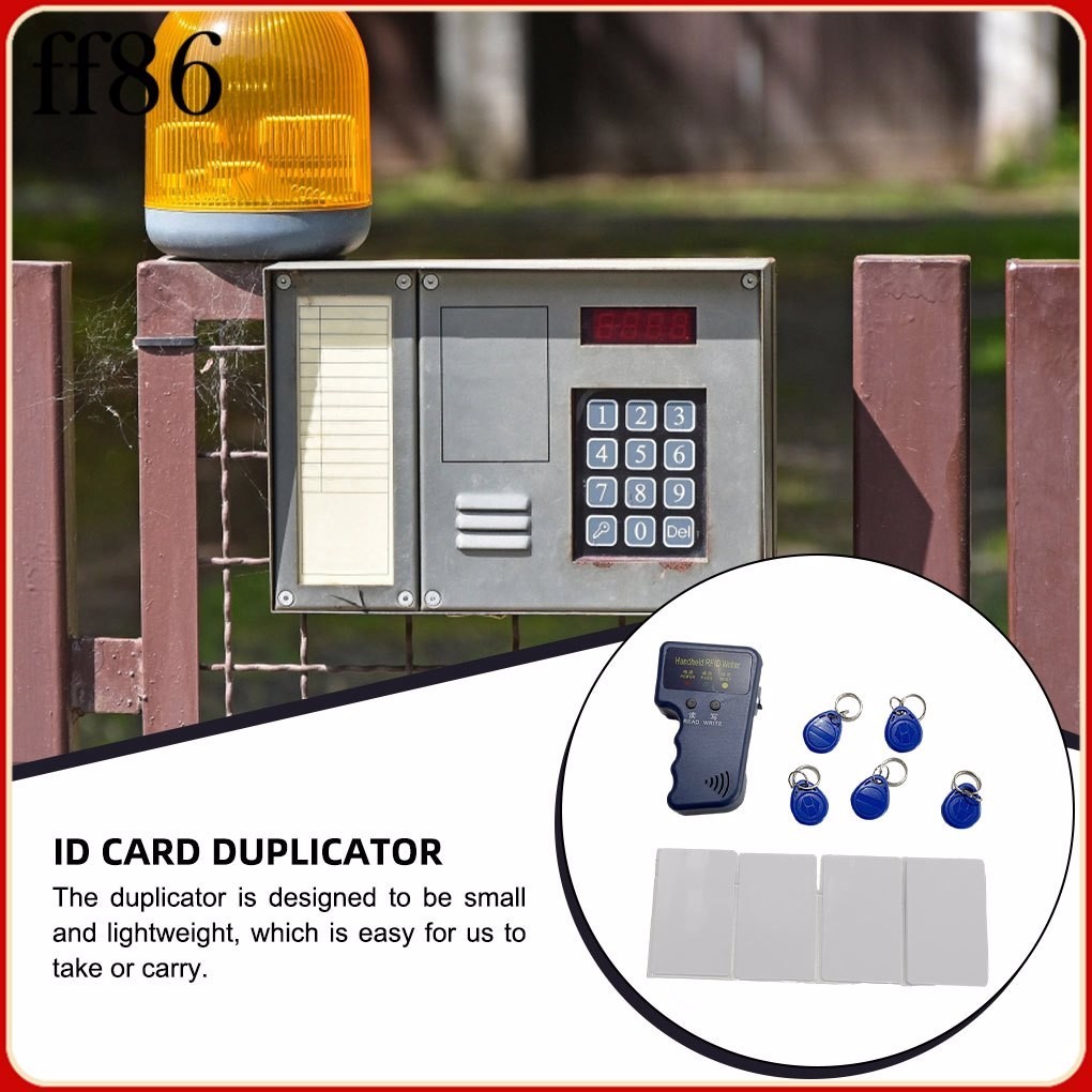 1/2/3 ID Card Duplicator Handheld Integrated Chip Battery Powered ...