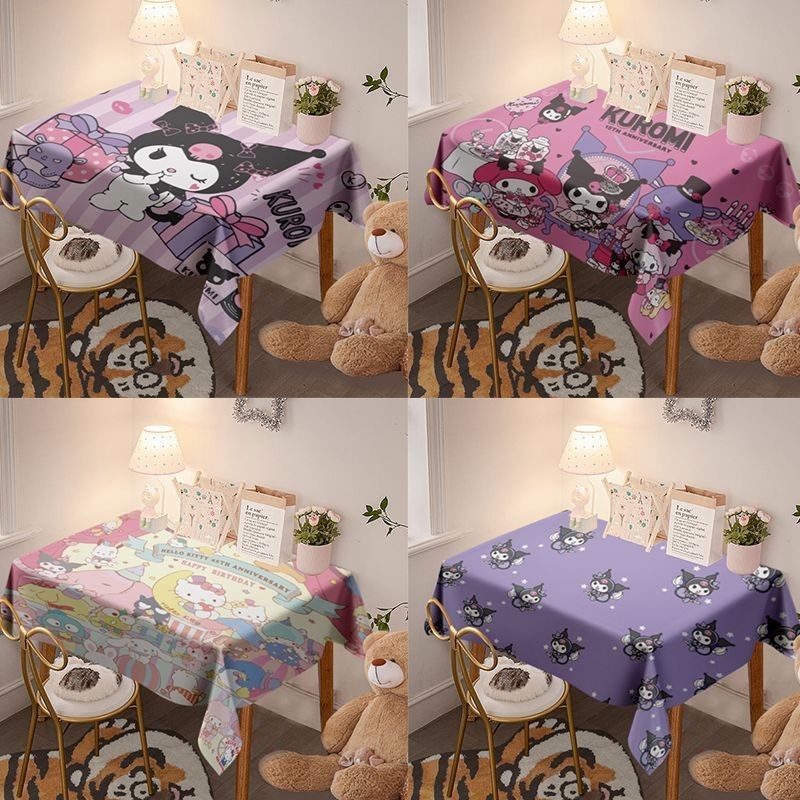 kuromi table cloth kuromi party supplies sanrio supplies party table ...