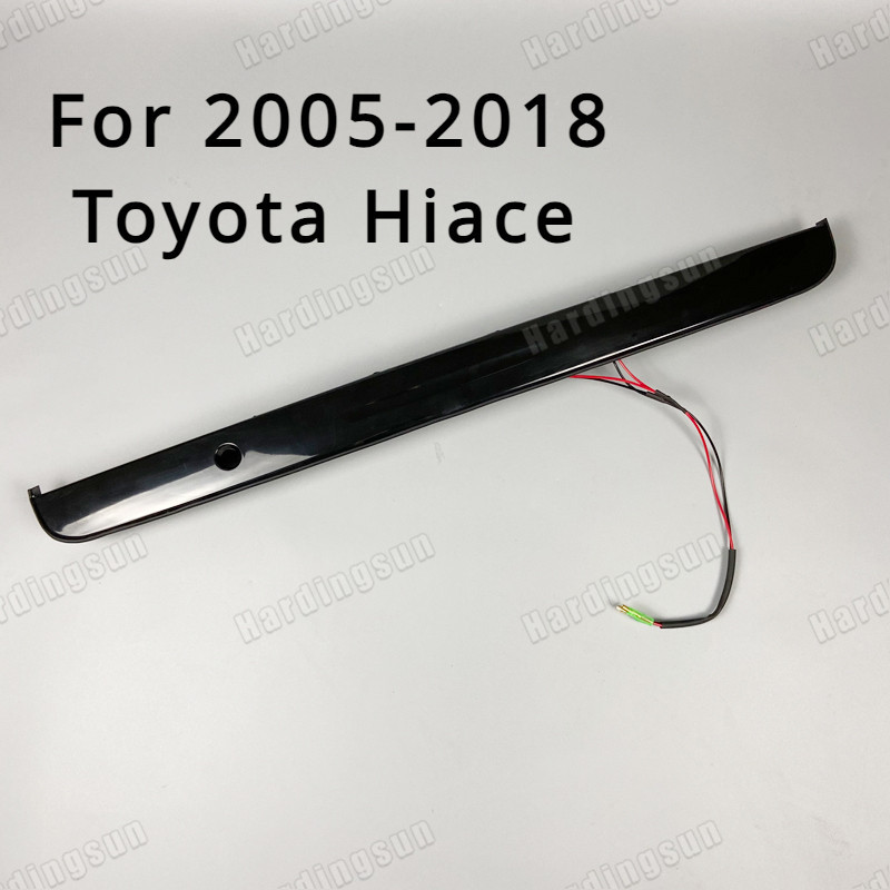 Tailgate Garnish For 2005-2018 Toyota Hiace Quantum Back Door Trim ...
