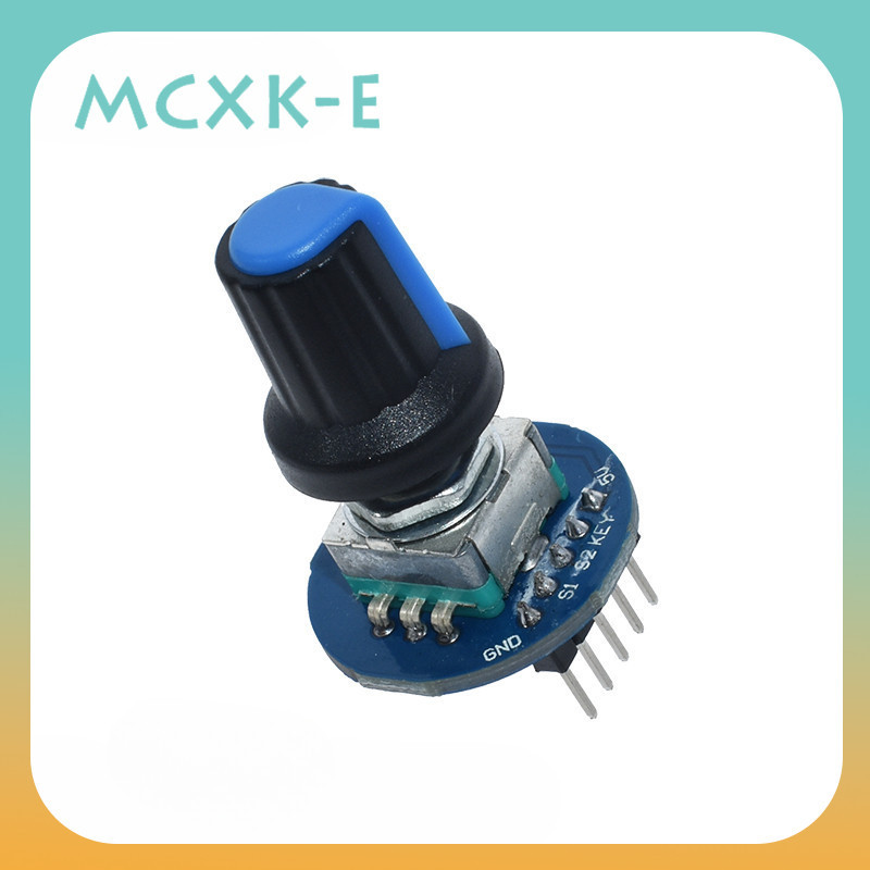Rotary Encoder Module for Arduino Brick Sensor Development Round Audio ...