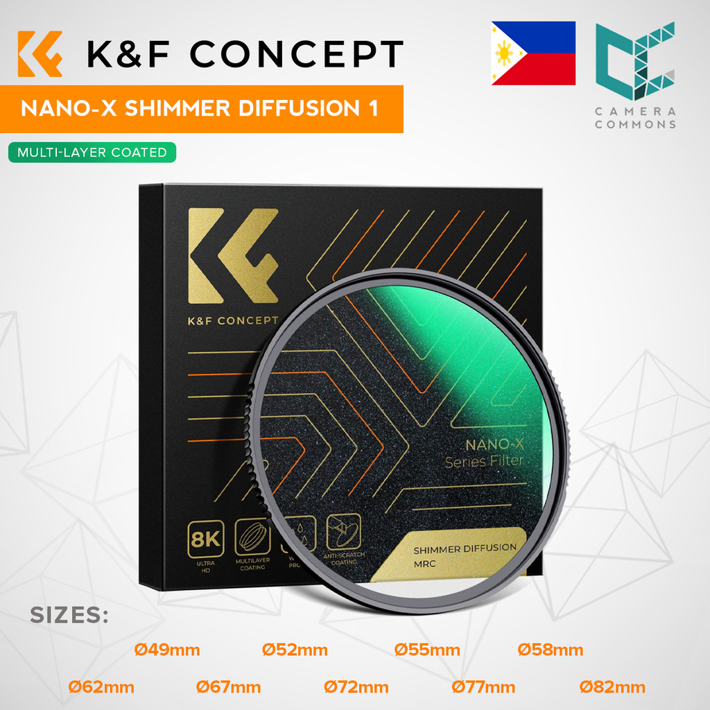 CLEARANCE K&F Concept Shimmer Diffusion 1 Filter Optical Glass Glimmer ...