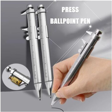 Vernier caliper pen multi-function tool measuring ruler ballp 1.0 mm ...
