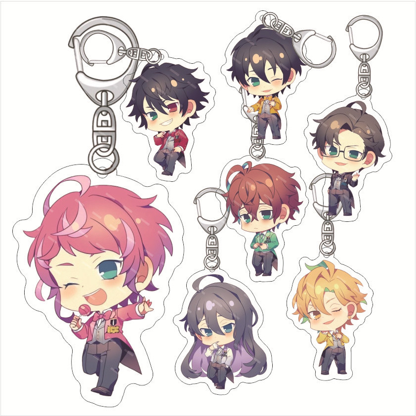 Hypnosis Microphone Acrylic Keychain Yamada Ichiro, Nijiro, Sanro, Bi ...