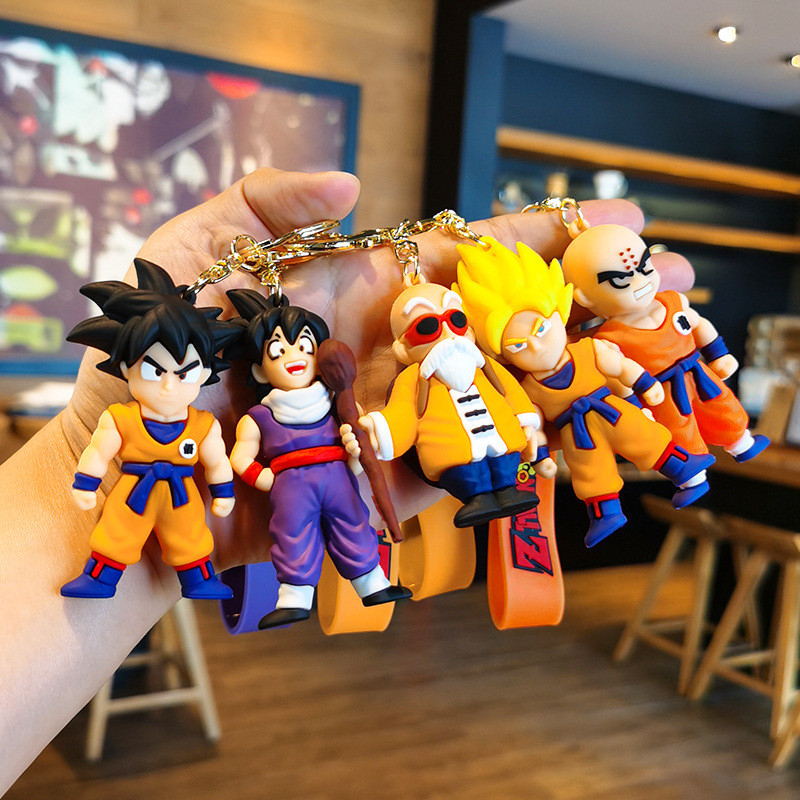 Dragon Ball Key Chain Pendant Cartoon Key Chain Animation Key Chain ...