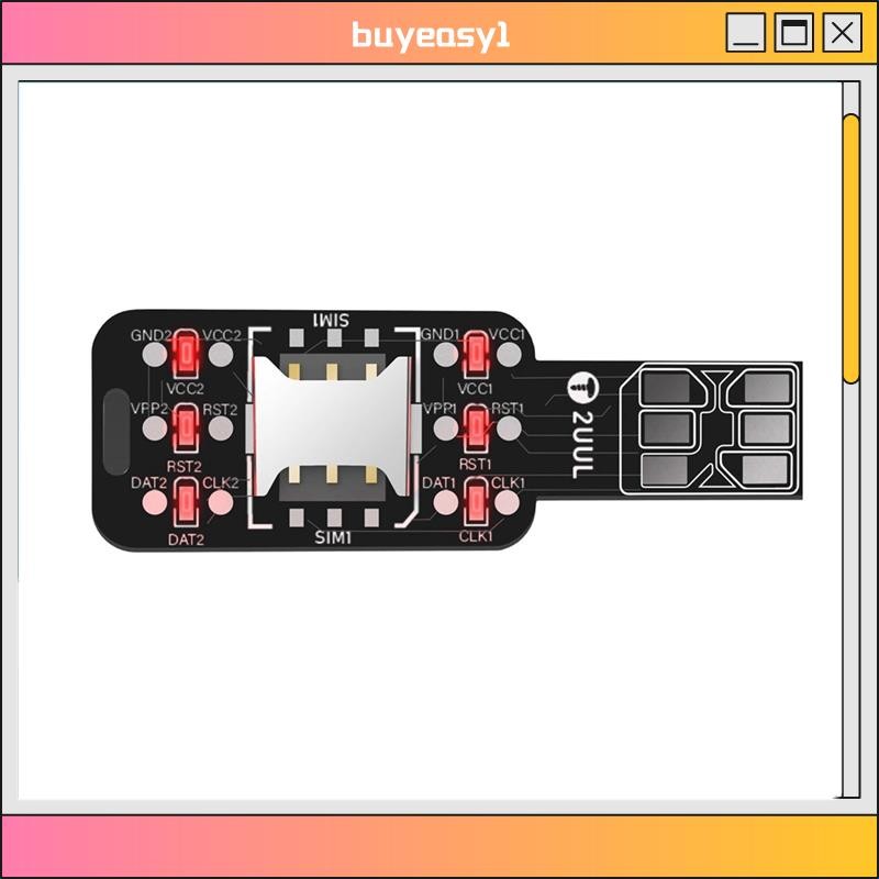 2UUL SIM Checker SM01 Dual Card Test King Fast Signal Detection ...