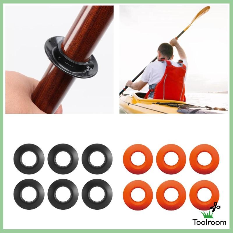 [ 6 Pieces Drip Rings, Kayak Oar Drip Rings Guards, Easy Installation ...